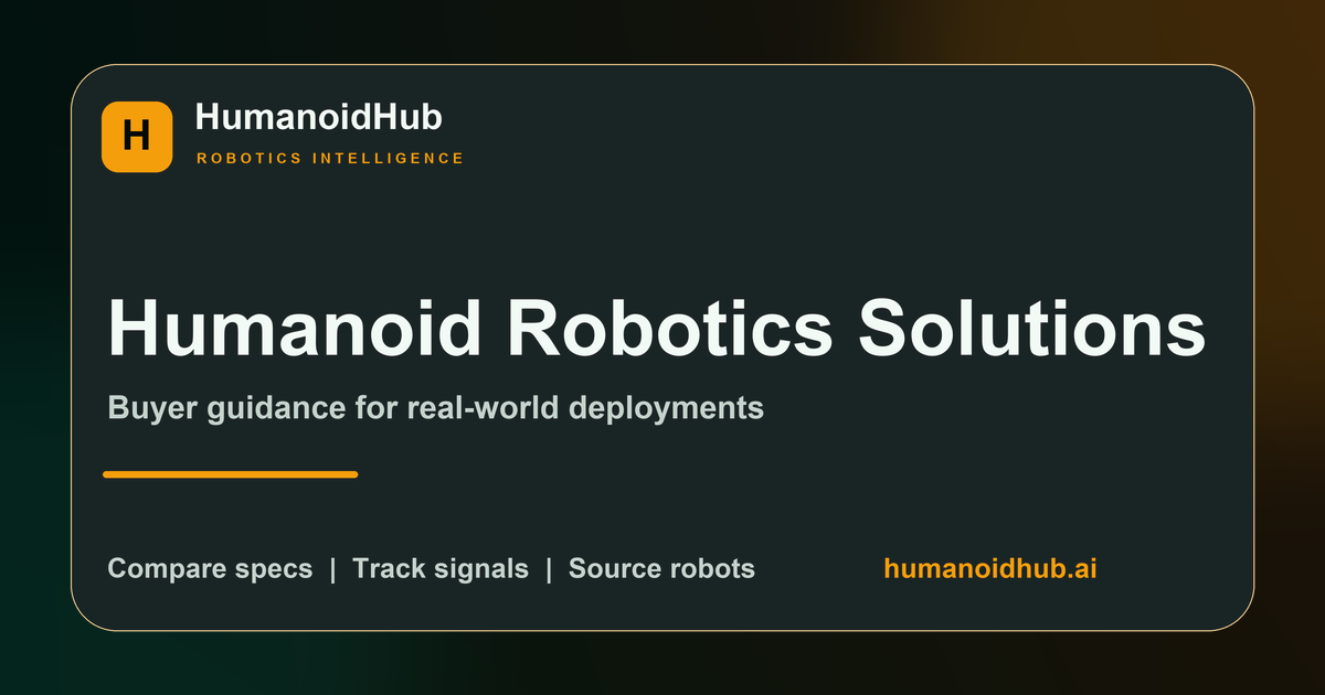 Humanoid Robots for Sale | Price and Availability Guide Â· HumanoidHub